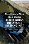 Gear Review | Alpkit Numo Sleeping Mat – These Vagabond Shoes.